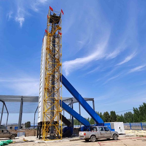 Quality Stainless Steel Rice Drying Tower with Automatic Temperature and Moisture for sale