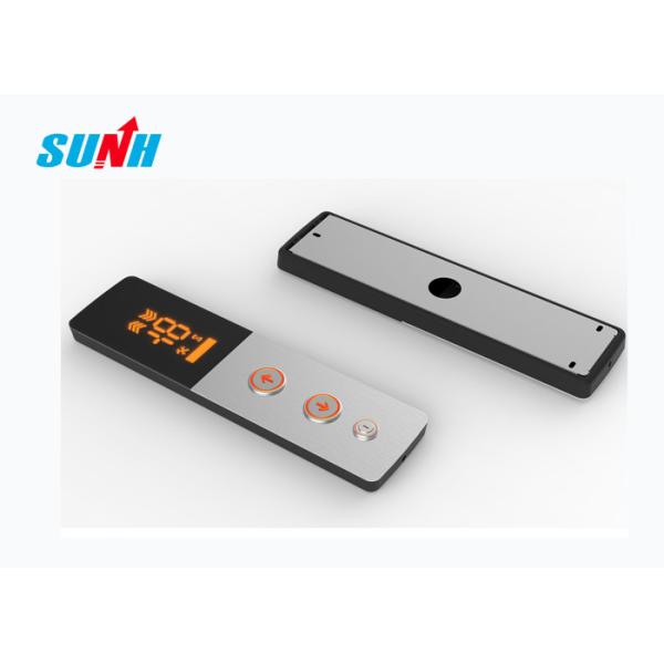 Quality DC 24V Elevator Call Panel Rectangular Shape Customized Display 340 * 100 * 18 for sale