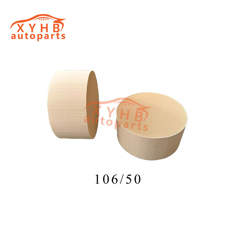 Ceramic Carrier Automobile Exhaust System Filter Element Euro 1-5 Model: 106*50