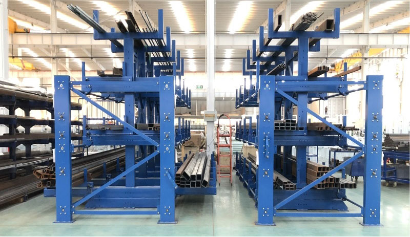 Manual Telescopic Cantilever Rack
