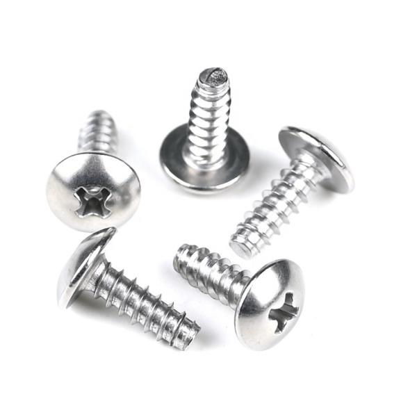 Quality Metal Sheet Self Tapping Screw 12mm with Phillips Drive and Round Head for sale