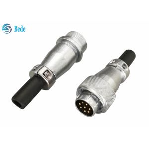 Quality WS16 Circular Connector 10 Pin Plug And Socket Docking Connectors 7~10 Pins 5A for sale