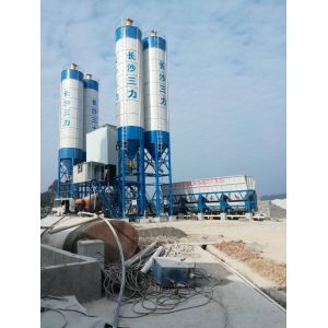 Quality Hzs25 Full Automatic Concrete Batching Plant Automatic PLC Control Concrete for sale