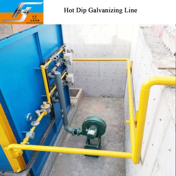 Quality Customized Hot Dip Galvanizing Line with High Speed Pulse Combustion System and for sale