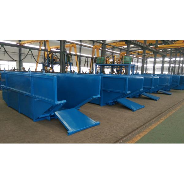 Quality Heavy-Duty Skip Bin with 2CBM-40CBM Size Range, 3-4mm Sidewalls & 4-5mm Floor for sale