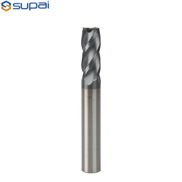Quality CNC Hard Metal Corner Radius Milling Cutter Tungsten steel End Mill 4 Flutes R for sale