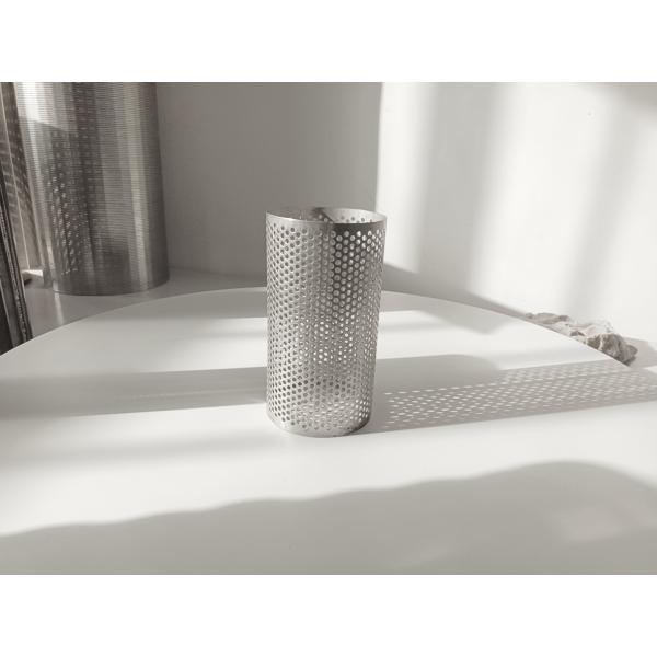 Quality ISO9001 7mm Hole Perforated Metal Pipe Stainless Steel 304 for sale