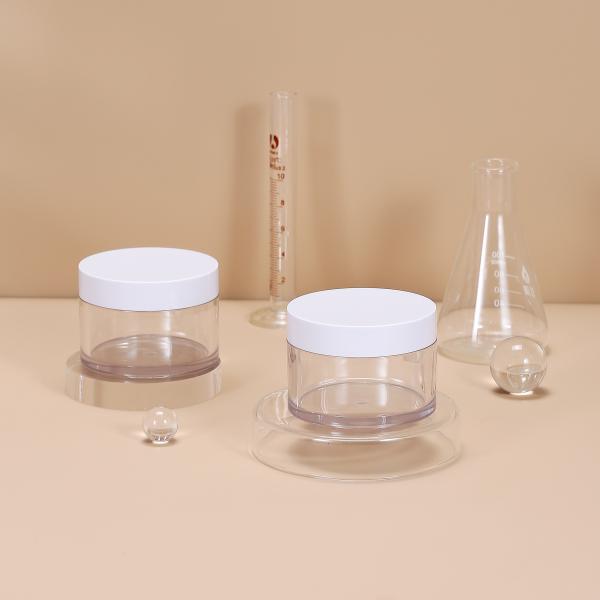 Quality 200 Milliliters Capacity Cream Jar Packaging Thick Bottom Large Capacity for sale