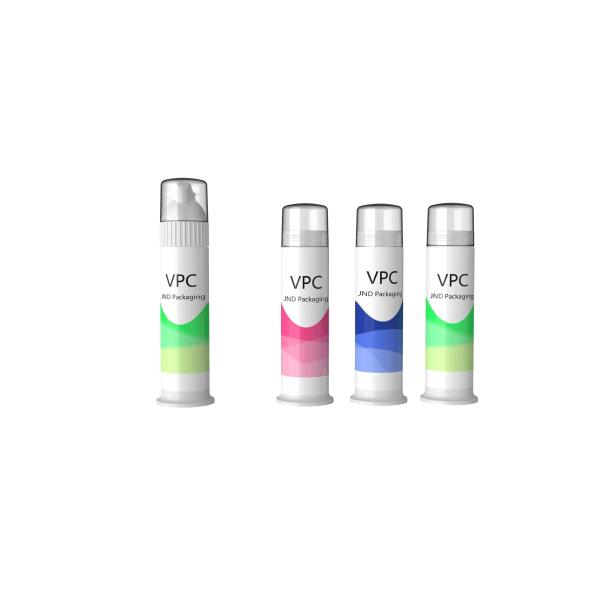 Quality Food Grade PP Airless Vacuum Toothpaste Pump Bottle 100ml for sale