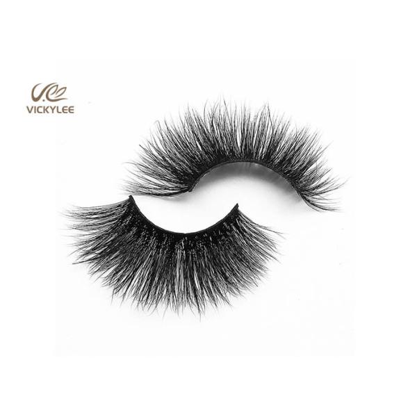 Quality Mink Hairs ODM Thick Curling 5D Volume Lashes for sale