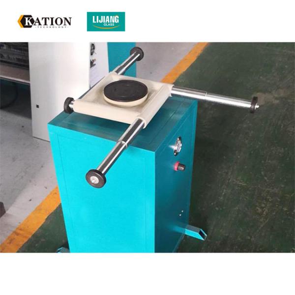 Quality Insulating glass double glass machine rotated sealant spreading table for sale