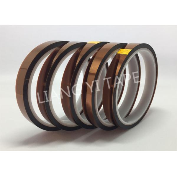 Quality Amber High Temperature Heat Resistant Tape For Stabilize Optoelectronic for sale