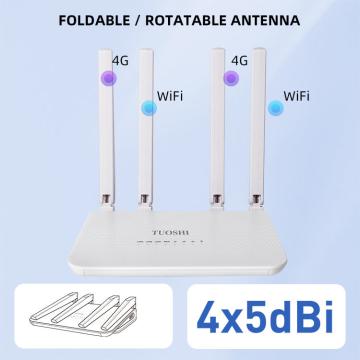 Quality WiFi Wireless 300Mbps LAN WAN Ethernet CPE 4G LTE Router Unlocked Sim Card for sale