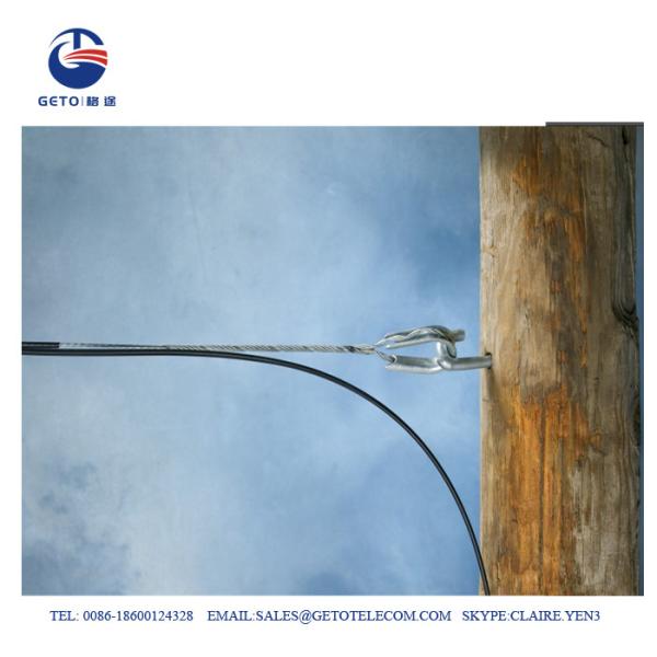 Quality PDE FTTH Nylon Helical Cable Clamp Standard PLP Armor Rods for sale