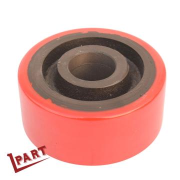 Electric Forklift Drive Wheel Polyurethane Rollers With Bearings 127x60x40mm