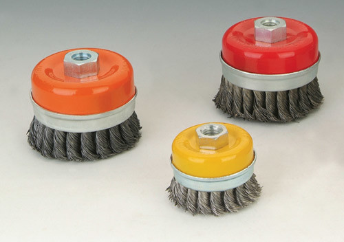 Quality Knotted twist cup brushes for sale