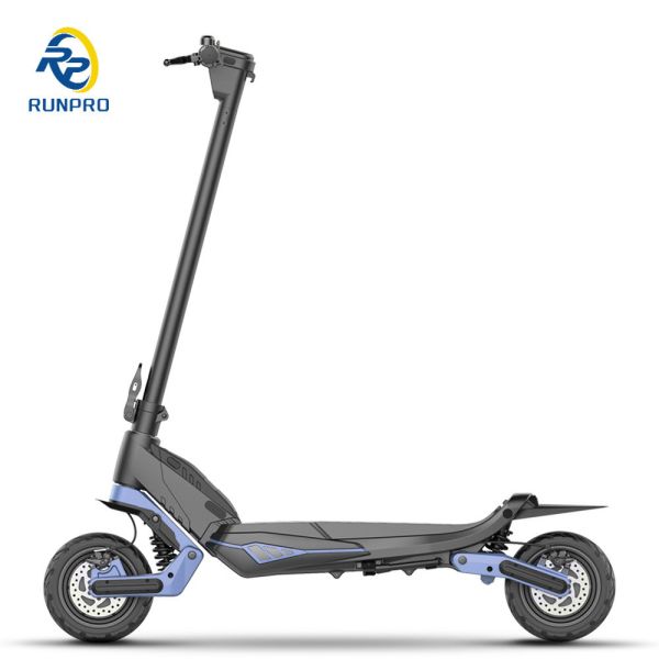 Quality Foldable Off Road Electric Scooter with Dual Motor 2*500W and 9 inch Tire to Unisex Riders for sale