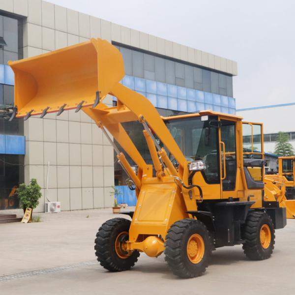 Quality Four Cylinder Construction Equipment Wheel Loader 96Kw 2500kg for sale