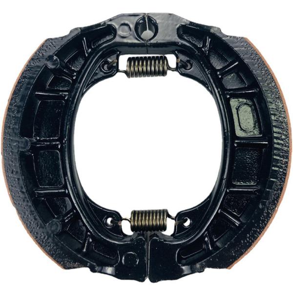 Quality Long Life A Class Black Motorcycle Brake Shoe OEM Service for South America / Middle East/Africa Market for sale