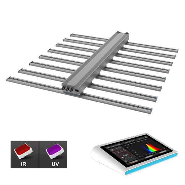 Quality Three Channels  UV IR LED Grow Light Adjustable Spectrum Greenhouses Horticulture for sale