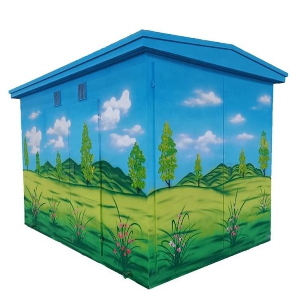 Quality IEC / GB Standard 1200kva 11kv 6.3kv Box Type Substation with 125kva Transformer for sale