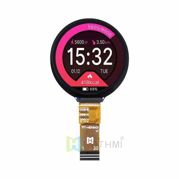 Quality 1.6 Inch Round TFT LCD Display With MIPI Interface ST7797 Controller for sale