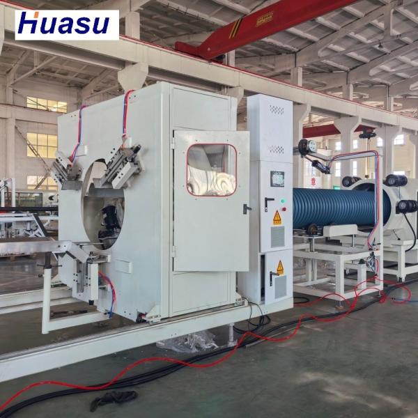 Quality Customizable Double Wall Corrugated Pipe Extrusion Line with 32-1600mm Diameter for sale