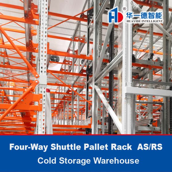 Quality Four-Way Shuttle Pallet ASRS Cold Storage Warehouse Automatic Storage and for sale