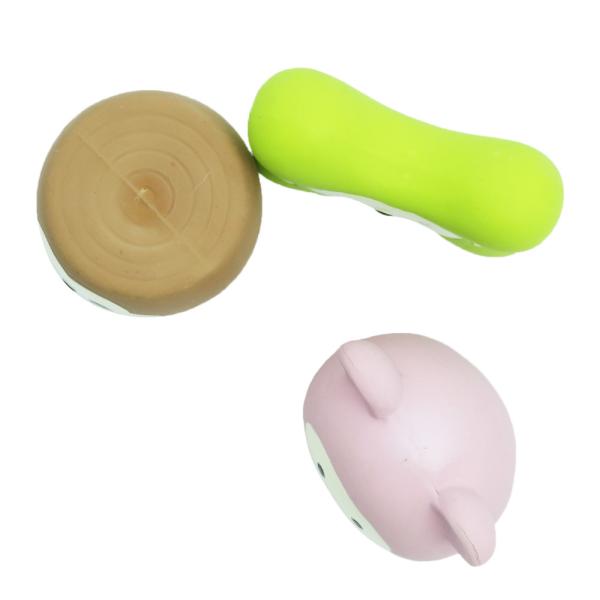 Quality BSCI Plastic Latex Durable Indestructible Squeaky Dog Toys Ball for sale
