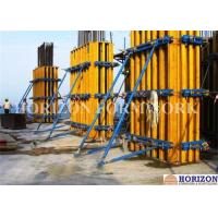 Quality Rectangular Wall Formwork Combined with Wooden Girder H20 and Steel Walings for sale