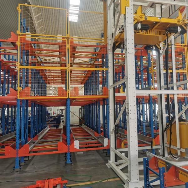 Quality Durable Steel Customized Radio Shuttle Rack Pallet Racking for Warehouse for sale
