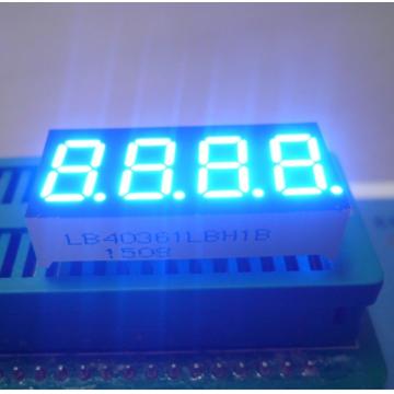 Quality Ultra White 0.36" Common Cathode 4 Digit 7 Segment Led Display For Humidity for sale