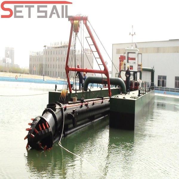 Quality 700m3 Capacity 18 Inch Cutter Suction Dredger with 38m Total Length PLC Siemens for sale