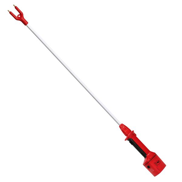 Quality 43inch Livestock Electric Shocker Red Rechargeable Cattle Prods 1.0kg for sale