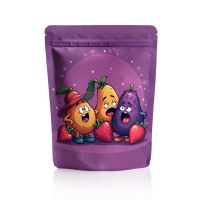 Quality Customizable Open End Heat Seal Black Mylar Bags for Lollipop Packaging ROHS for sale