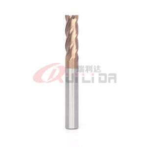 Quality 4 Flutes Single Flute Carbide End Mill 6mm 1/4" 1/8" HRC55 for sale