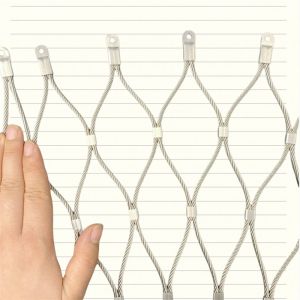Quality 7x19 Construction Safety Wire Rope Mesh Stainless Steel 304 For Zoo for sale