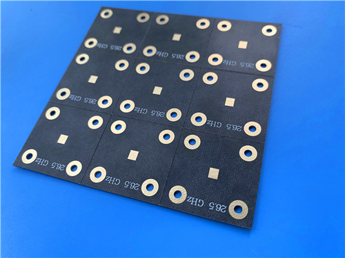 Quality 2-Layer Taconic TLX-6 PCB 0.2mm Immersion Gold Antenna PCB for sale