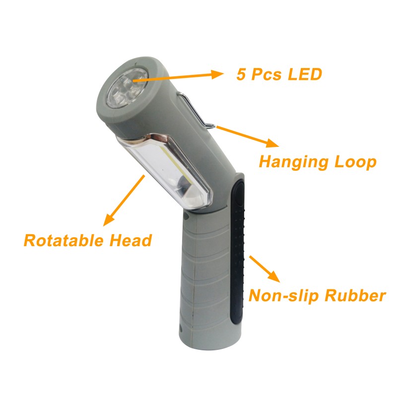 2500 Lumen Handheld Work Lights , Vehicle Charger EMC Ceritfied
