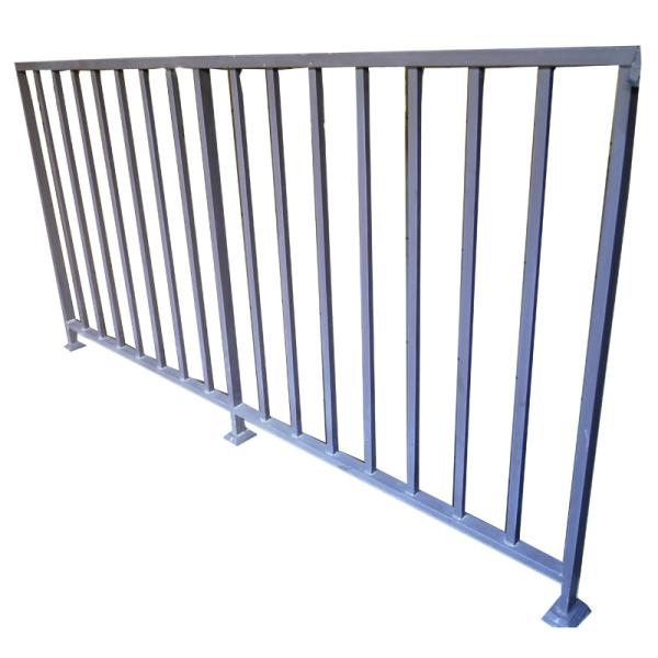 Quality Prefab Wrought Iron Balusters Fencing Railings Outdoor Staircase for sale