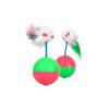 china Tumbler Shape Interactive Cat Ball , Cat Toy Moving Ball Funny Weight 50g