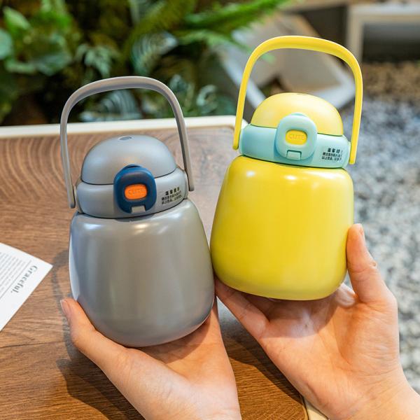 Quality Custom Stainless Steel Insulated Water Bottle for School Kids 450ml Capacity Reusable for sale