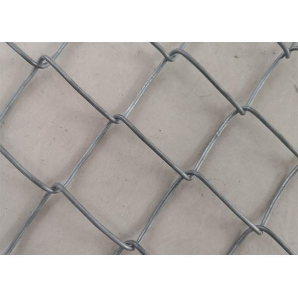 Quality Galvanized Steel Chain Link Mesh Fence Fabric with 60x60mm Hole Size for sale