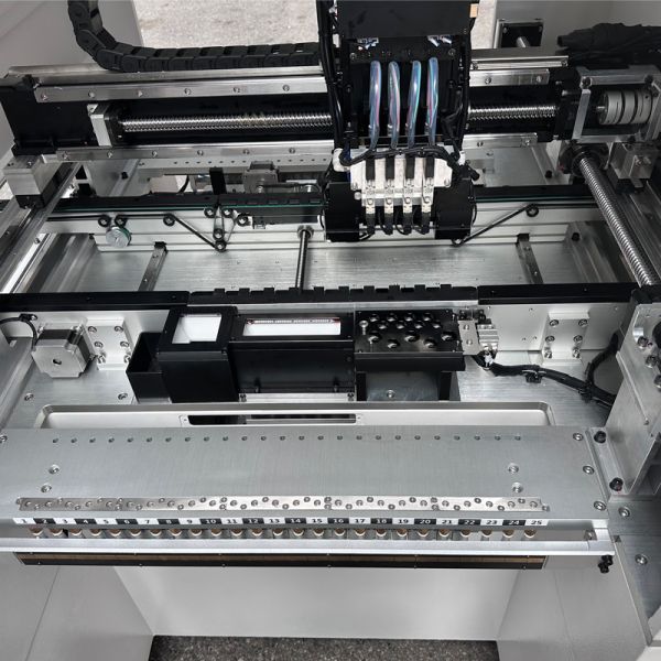 Quality PCB Assembly Automated Pick And Place System 50 Feeder Location With Ball Screw for sale