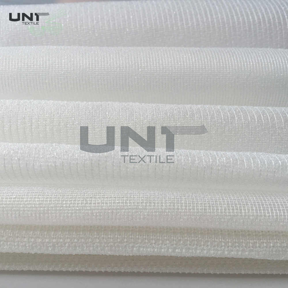 Quality Warp Knitted Fusible Woven Interlining High Bonding Adhesive for sale