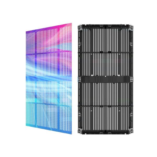 Quality IP65 Silver P15.6 Transparent LED Display Board With High Refresh Rate for sale