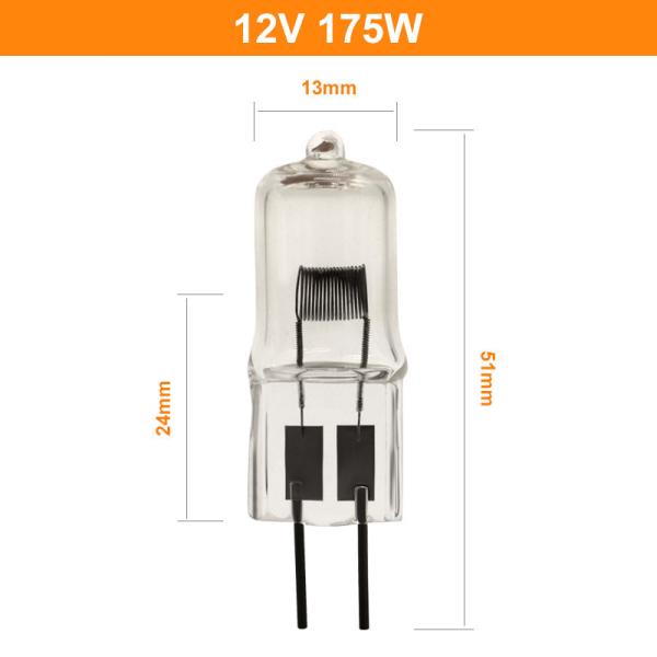 Quality 100w 78mm 50w 55 Watt Quartz Halogen Bulb With Pins 2 For High Intensity Runway for sale