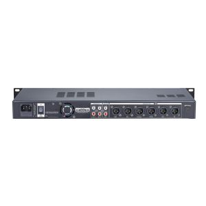 Quality Aluminum Karaoke Digital Mixer AGC Reverb Echo 2in 6out for sale