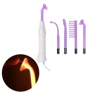 Quality Portable High Frequency Acne Wand Remove Spot Scar With Glass Tube Skin for sale