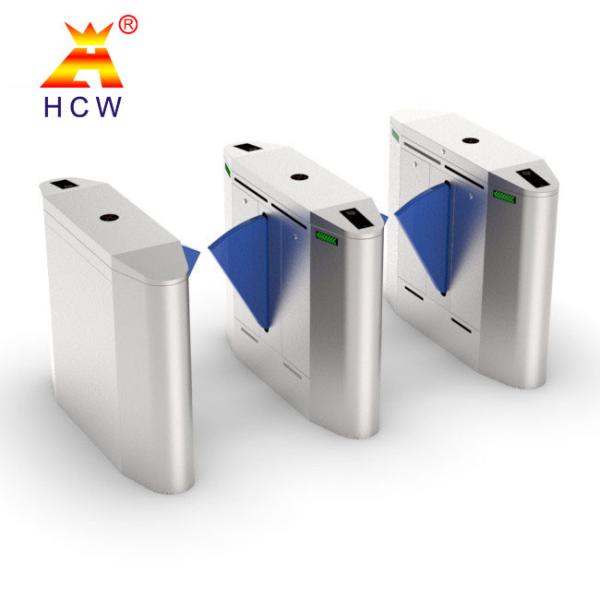 Quality IP57 Automatic Flap Barrier Turnstile Gate Entrance Security Automation for sale
